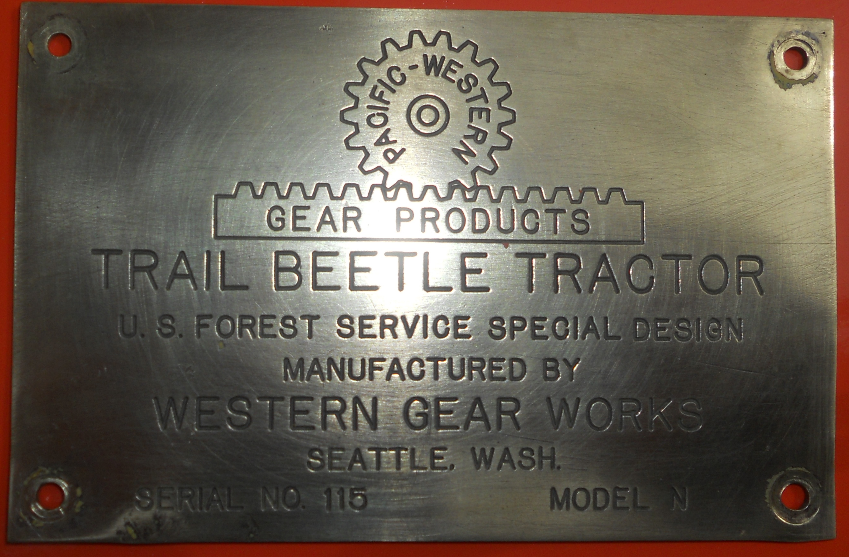 Trail Beetle Tractor